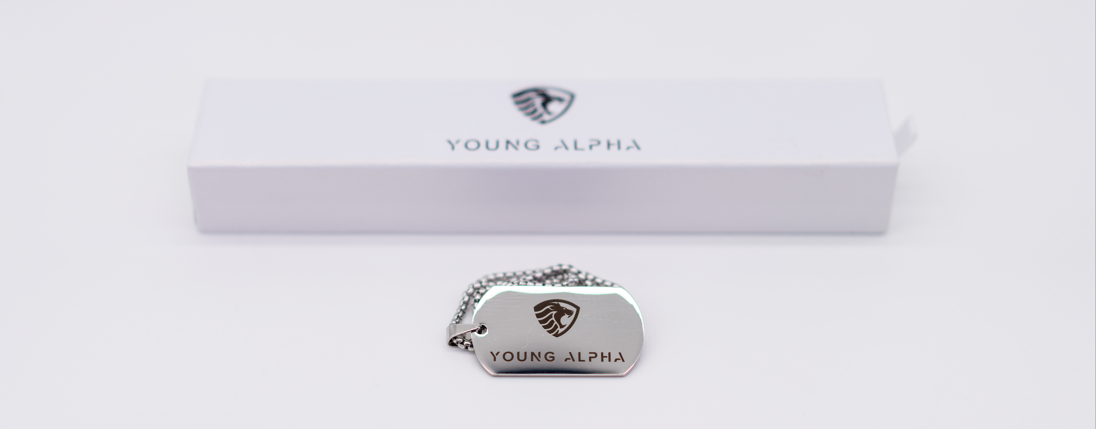 (Children's Silver Only) Young Alpha Dog Tag